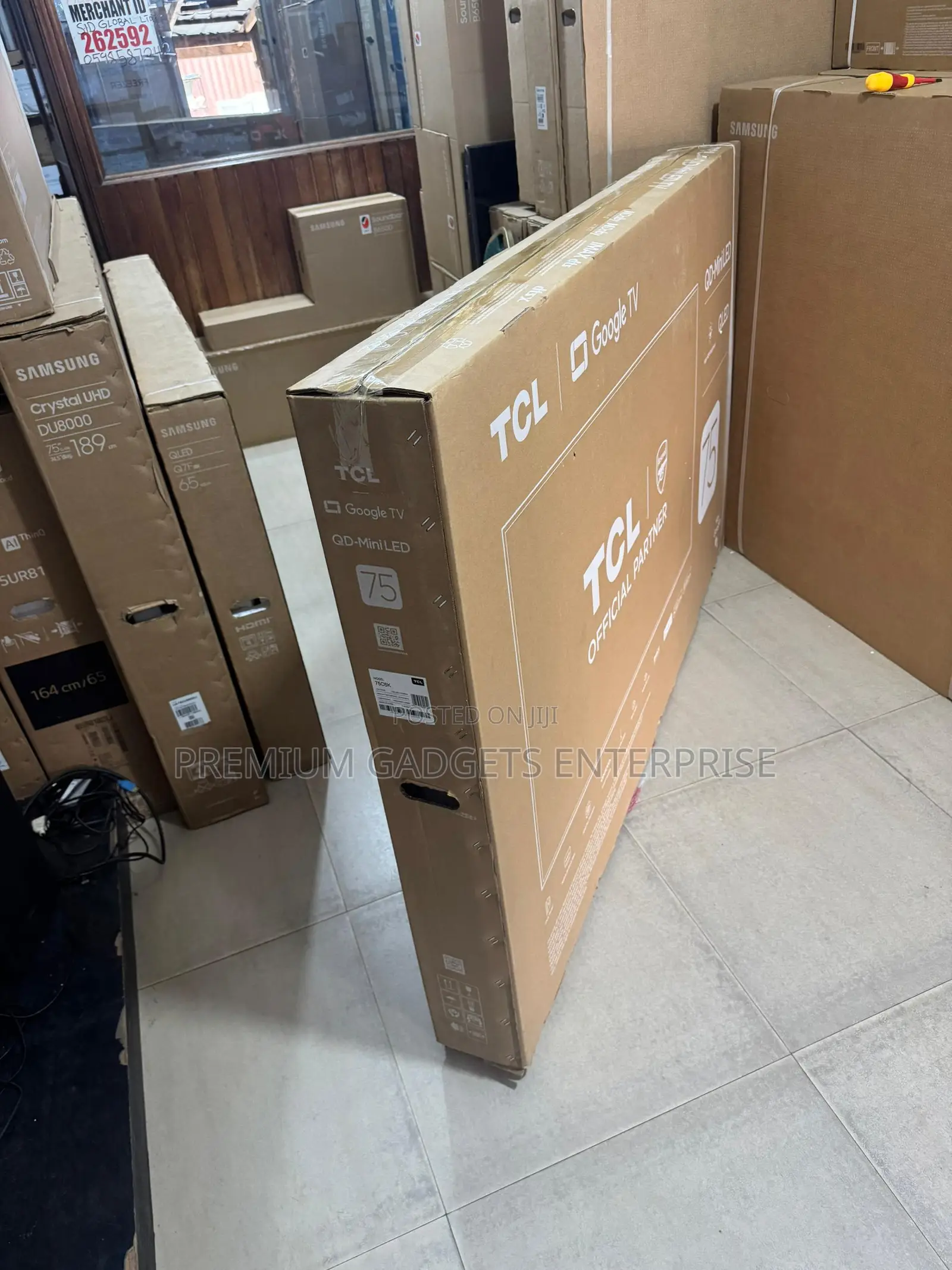 Tcl 75" Smart 4k Qd-mini Led 75c6k Hdr 10+ Gaming Google Tv 2025 Model ...