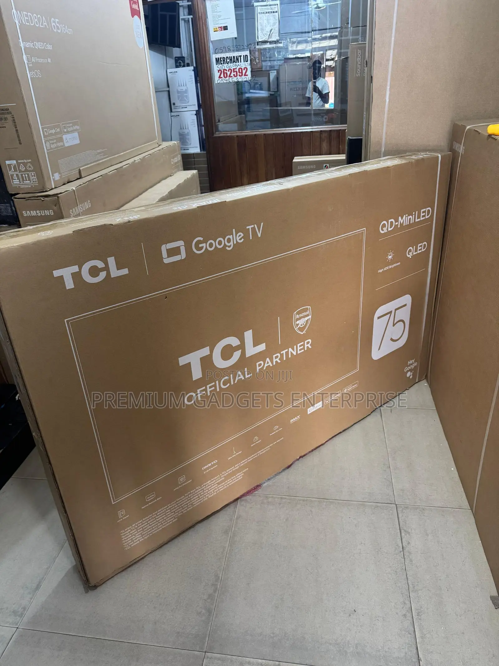 Tcl 75c6k Television 75 Inch Smart Tv 4k Qd-mini Led 144hz Dolby Atmos ...