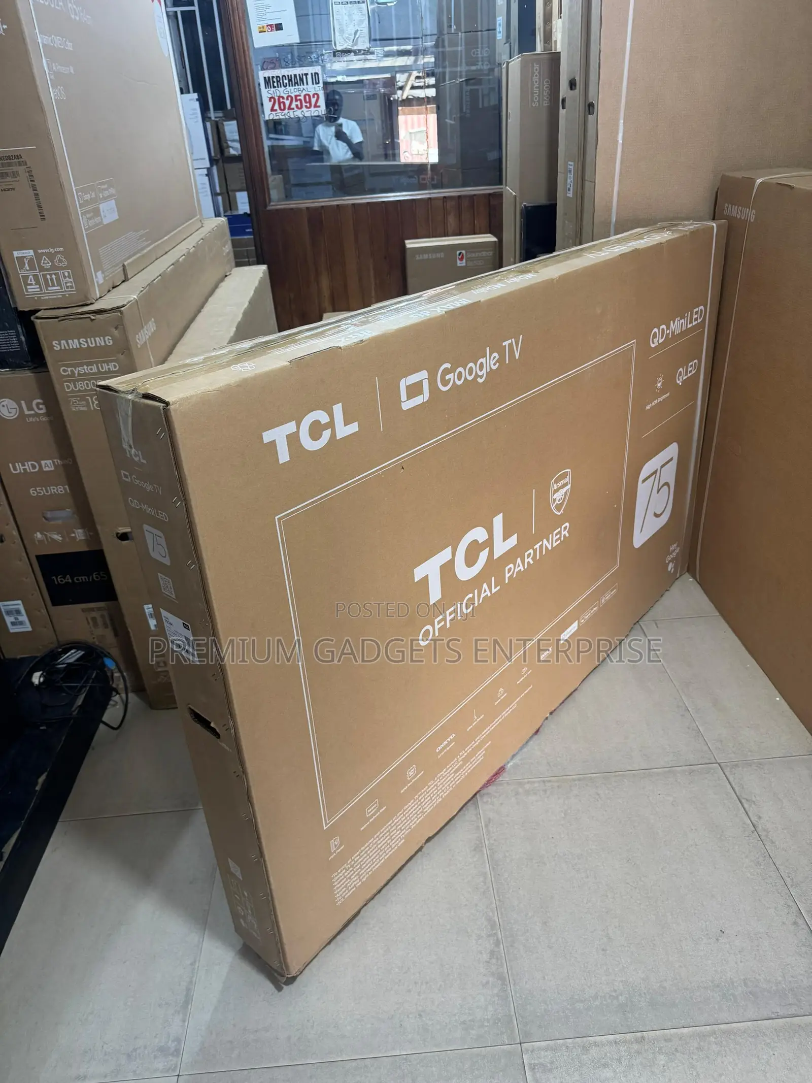 Tcl 75c6k Television 75 Inch Smart Tv 4k Qd-mini Led 144hz Dolby Atmos ...