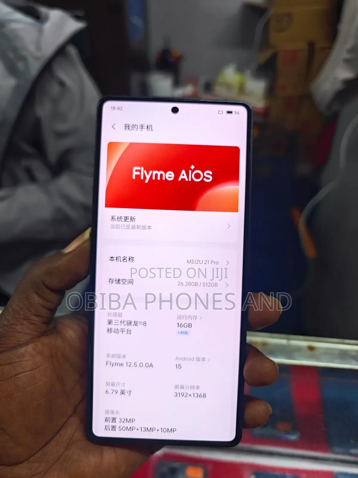 Meizu 20 Pro 512 GB Black in Taifa-Burkina - Mobile Phones, Øbïbâ Köjô ...