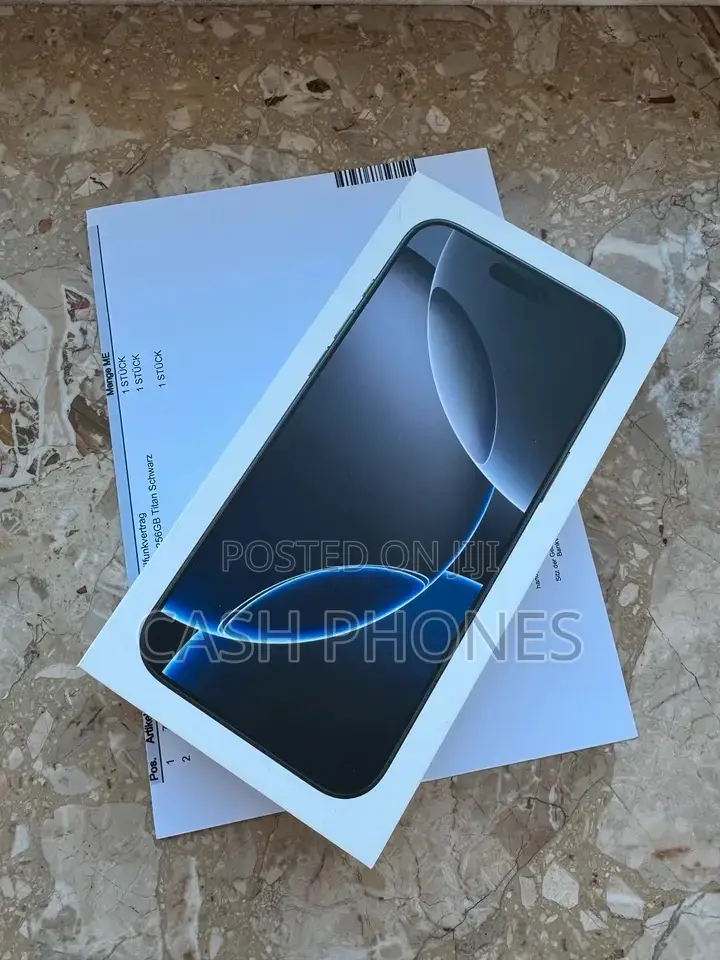New Apple iPhone 16 Pro Max 512 GB Black in Accra Metropolitan - Mobile ...
