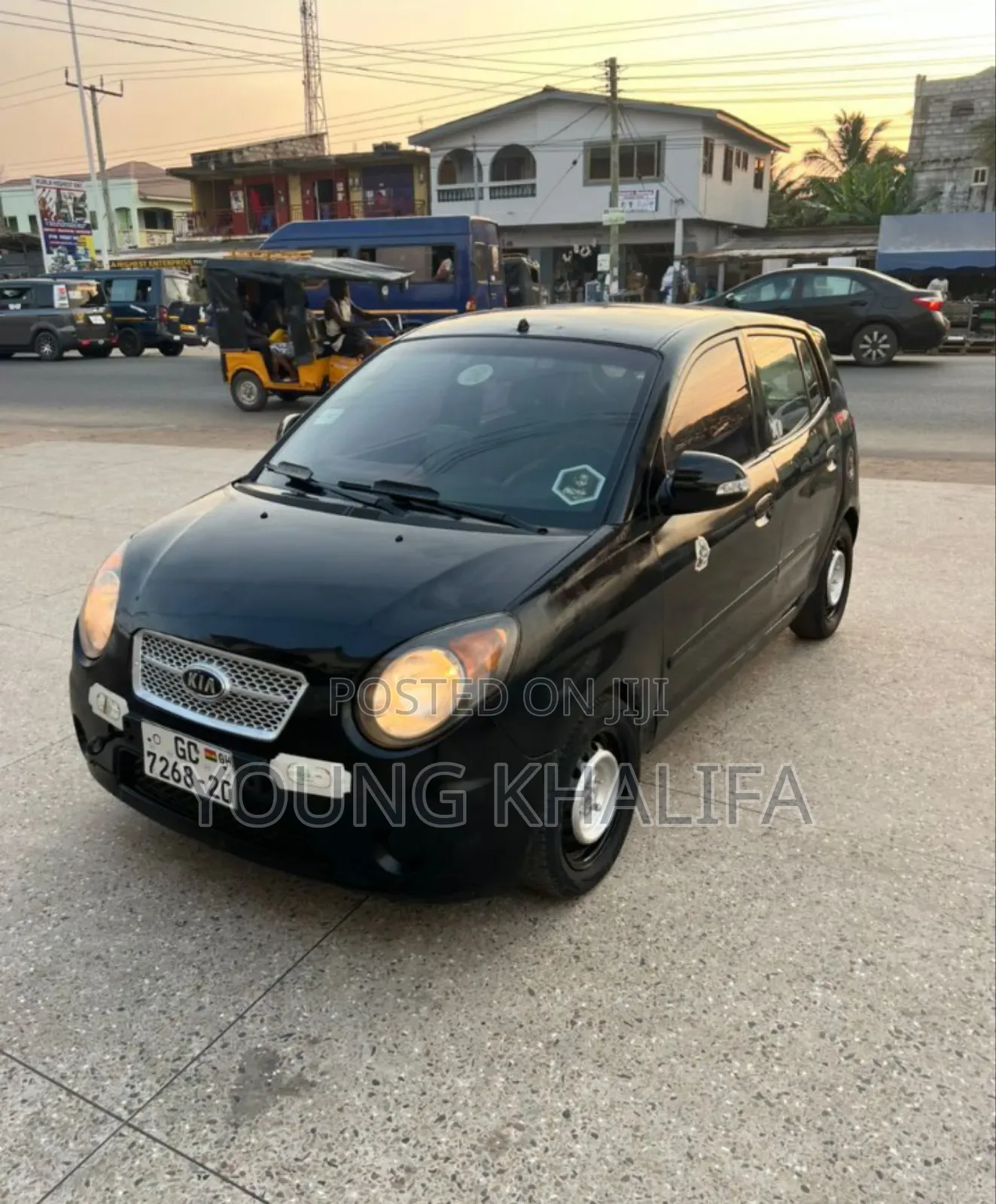 Kia Morning 2010 Black in Accra Metropolitan - Cars, Bright Tanoh ...