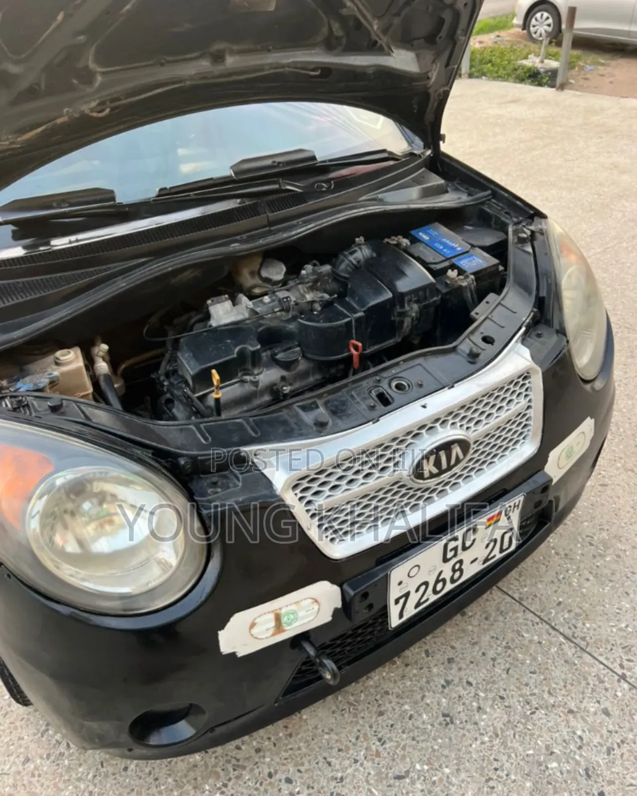 Kia Morning 2010 Black in Accra Metropolitan - Cars, Bright Tanoh ...