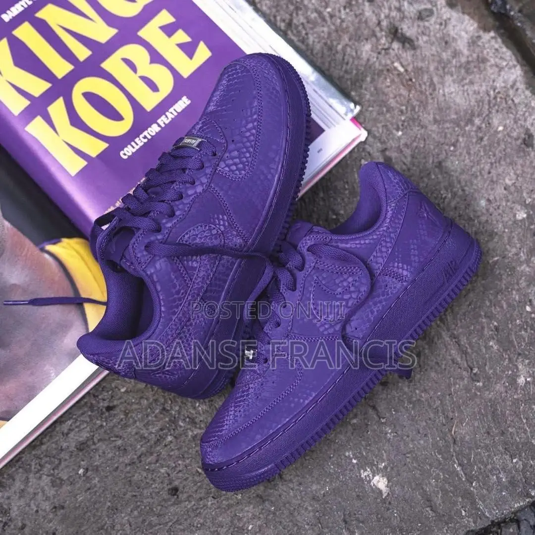 Nike Air Force 1 Low Kobe Bryant Court Purple in Accra Metropolitan ...
