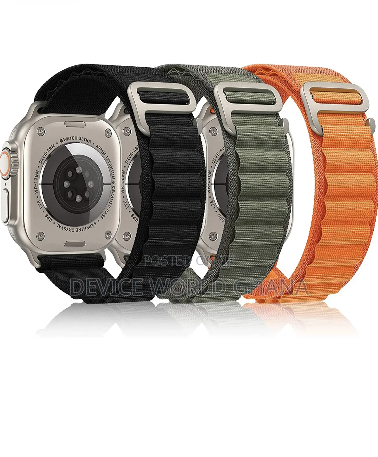 Alpine Loop Apple Watch Strap/Band For Series 1-11 in Accra ...