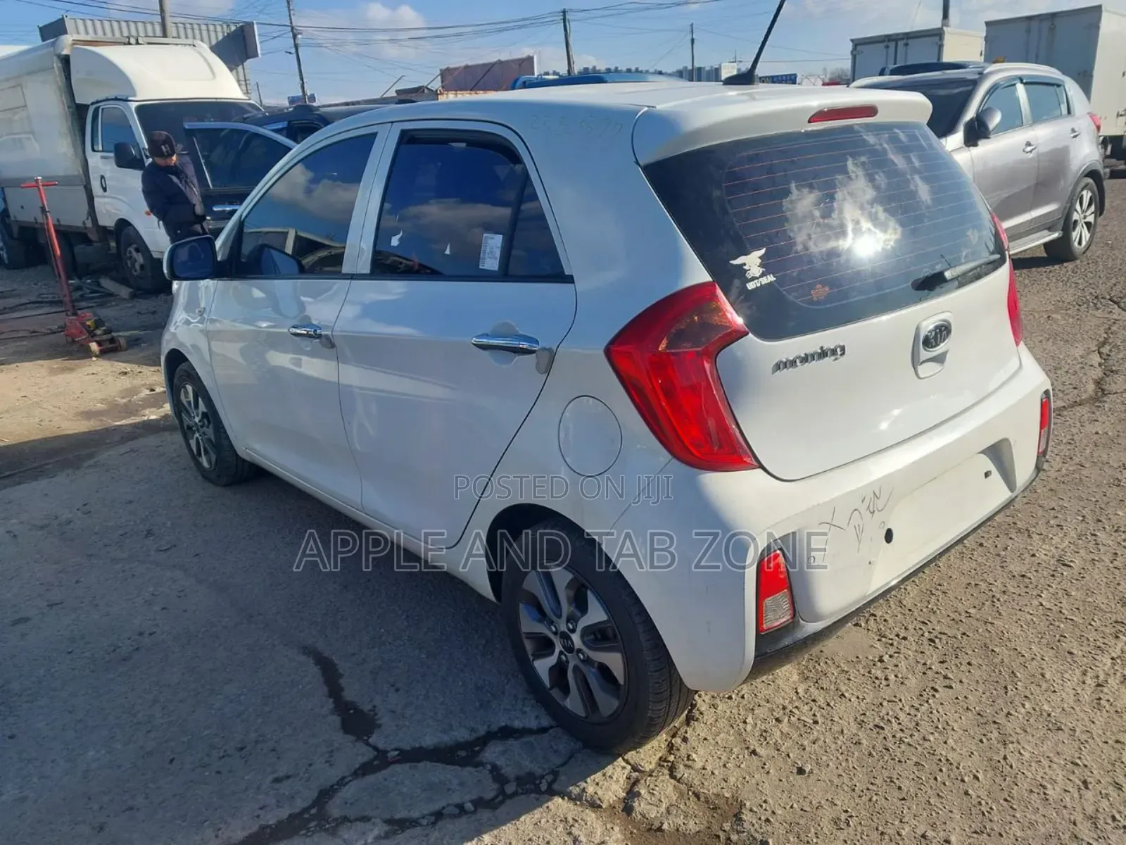 Kia Morning 2016 Gray in Spintex - Cars, Apple Tab Zone Gh | Jiji.com.gh