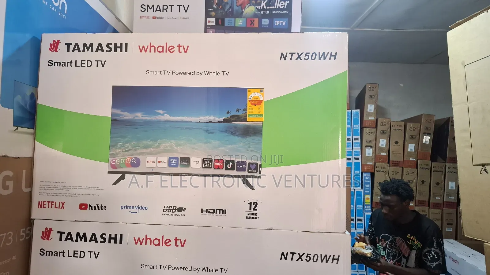 Tamashi 50-Inch Smart Tv in Accra Metropolitan - TV & DVD Equipment ...