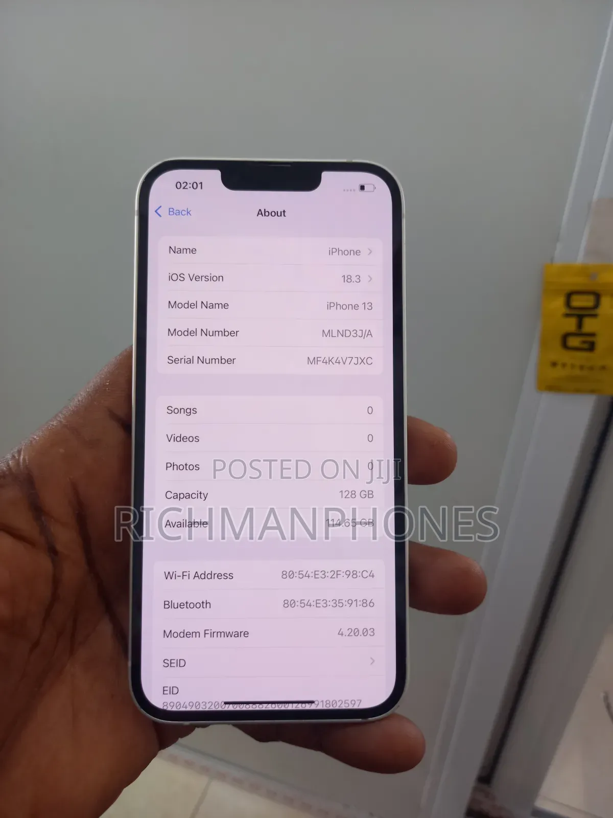 Apple iPhone 13 128 GB White in Kumasi Metropolitan - Mobile Phones ...