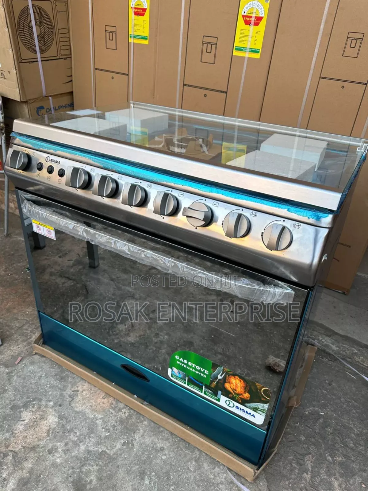 Sigma 5 Burner Gas Stove With Oven 90*60 in Accra Metropolitan ...