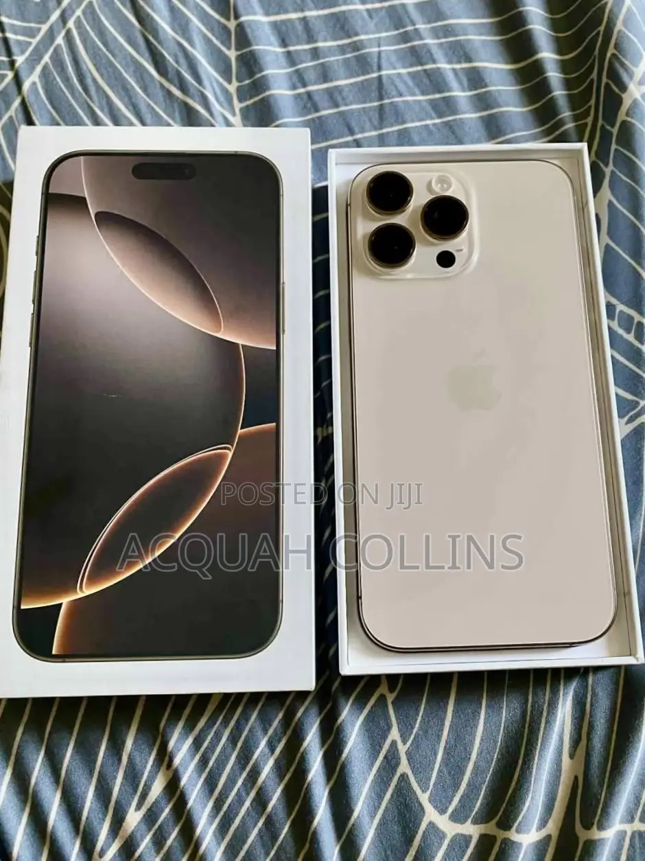 Apple iPhone 16 Pro Max 512 GB Gold in Accra Metropolitan - Mobile ...