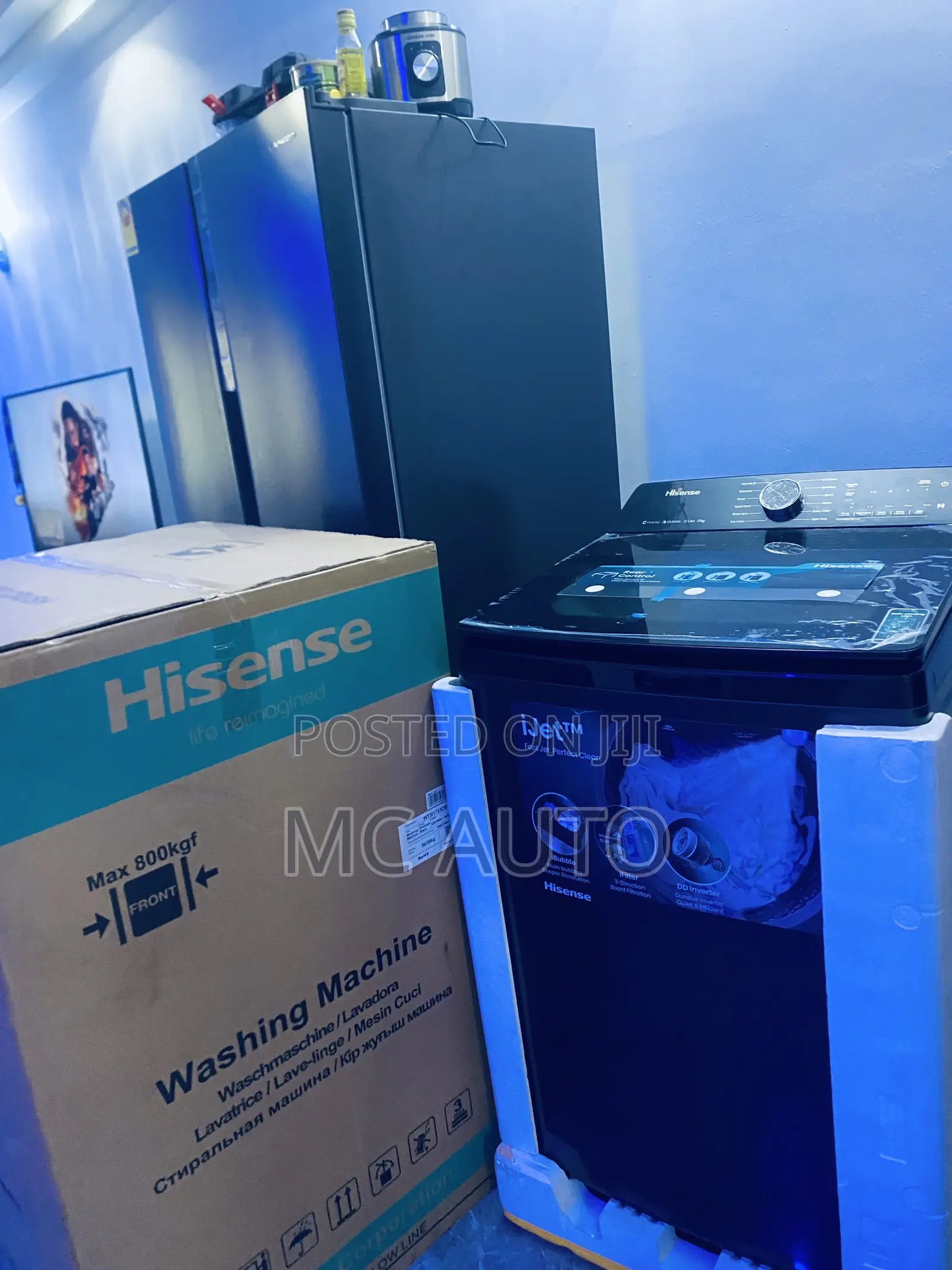 17kg Top Load Fully Automatic Washing Machine With Dryer in Accra ...