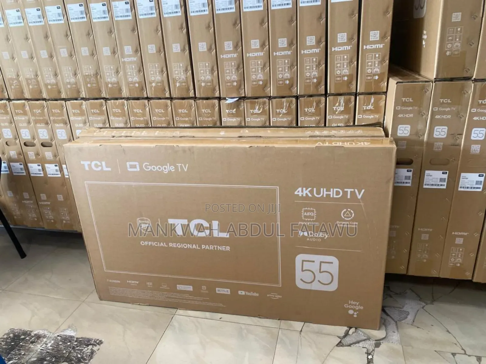 Realistic TCL 55-Inch Android Smart Tv in Alajo - TV & DVD Equipment ...