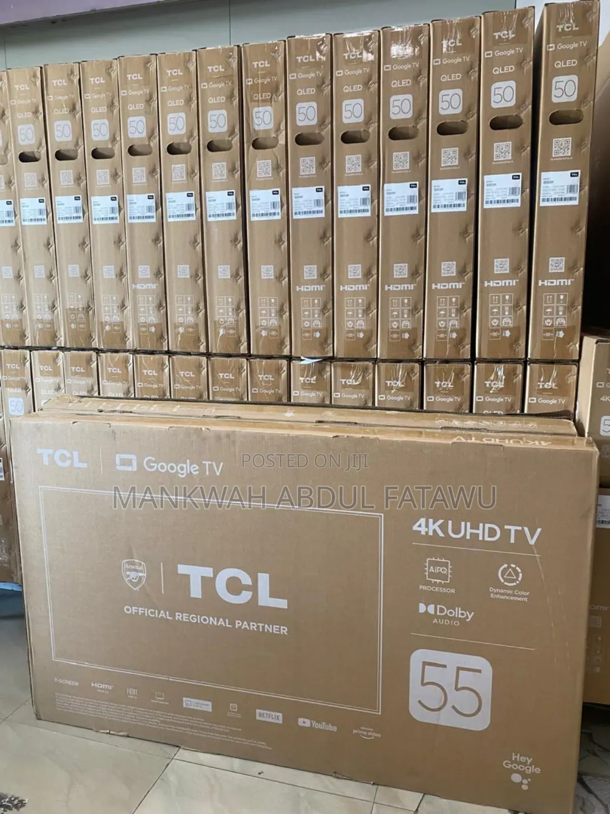 Bluetooth Tv, TCL 55-Inch Smart in Alajo - TV & DVD Equipment, Mankwah ...