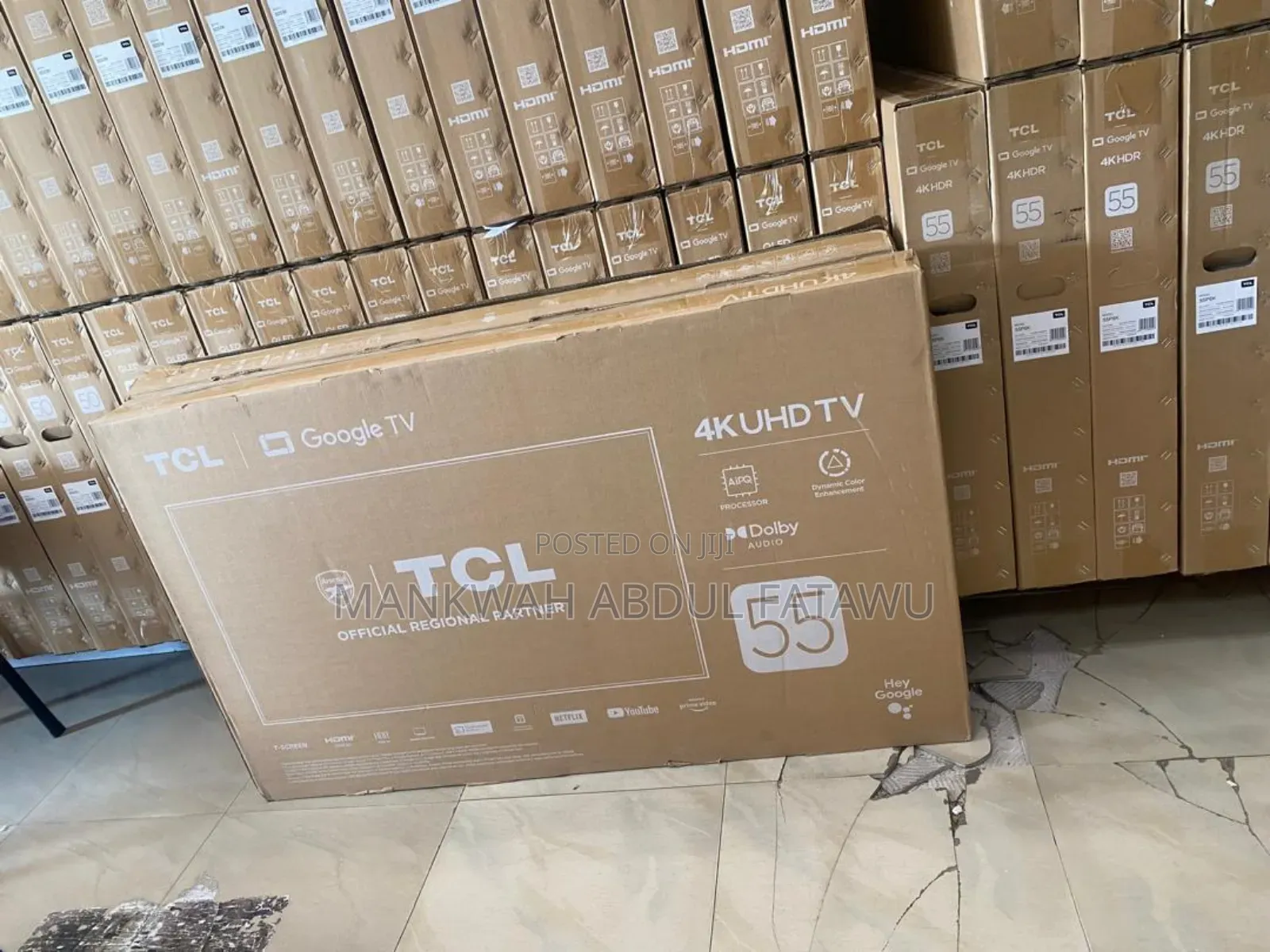 Bluetooth Tv, TCL 55-Inch Smart in Alajo - TV & DVD Equipment, Mankwah ...