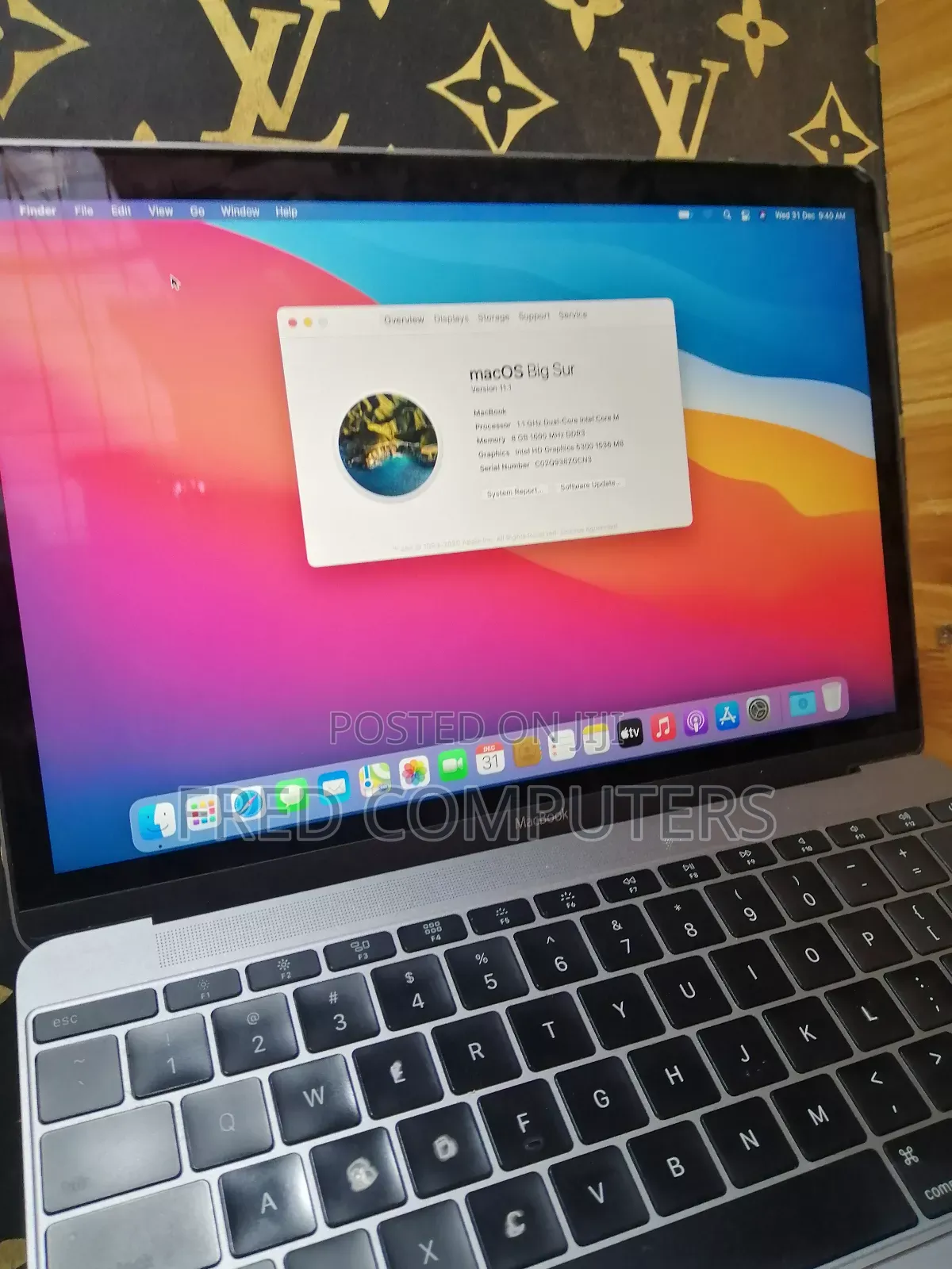 Laptop Apple MacBook 2015 8GB Apple M2 SSHD (Hybrid) 256GB in Accra ...
