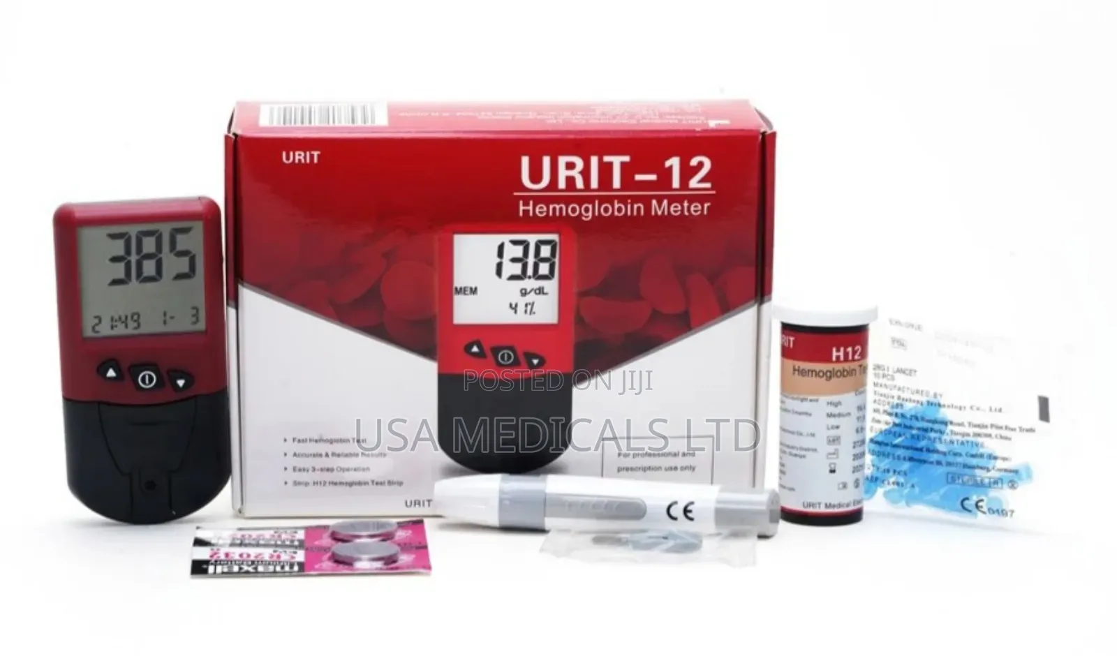 Hb Meter Machine, Strips and Lancet (Complete Set). in Kokomlemle ...