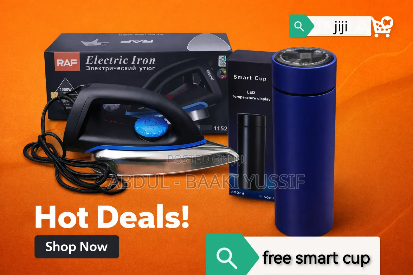 Electric Iron and a Free Smart Cup in Kokomlemle - Home Appliances ...