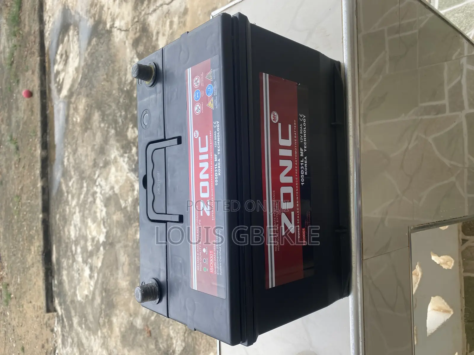 Zonic Battery 17 Plates - Long Type · 17 Plates Car Batteries. in Weija ...