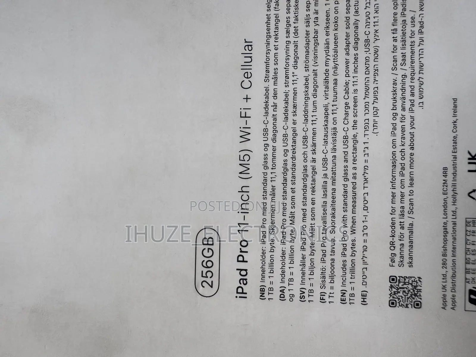 New Apple iPad Pro 11 (2025) 256 GB Black in Accra Metropolitan ...