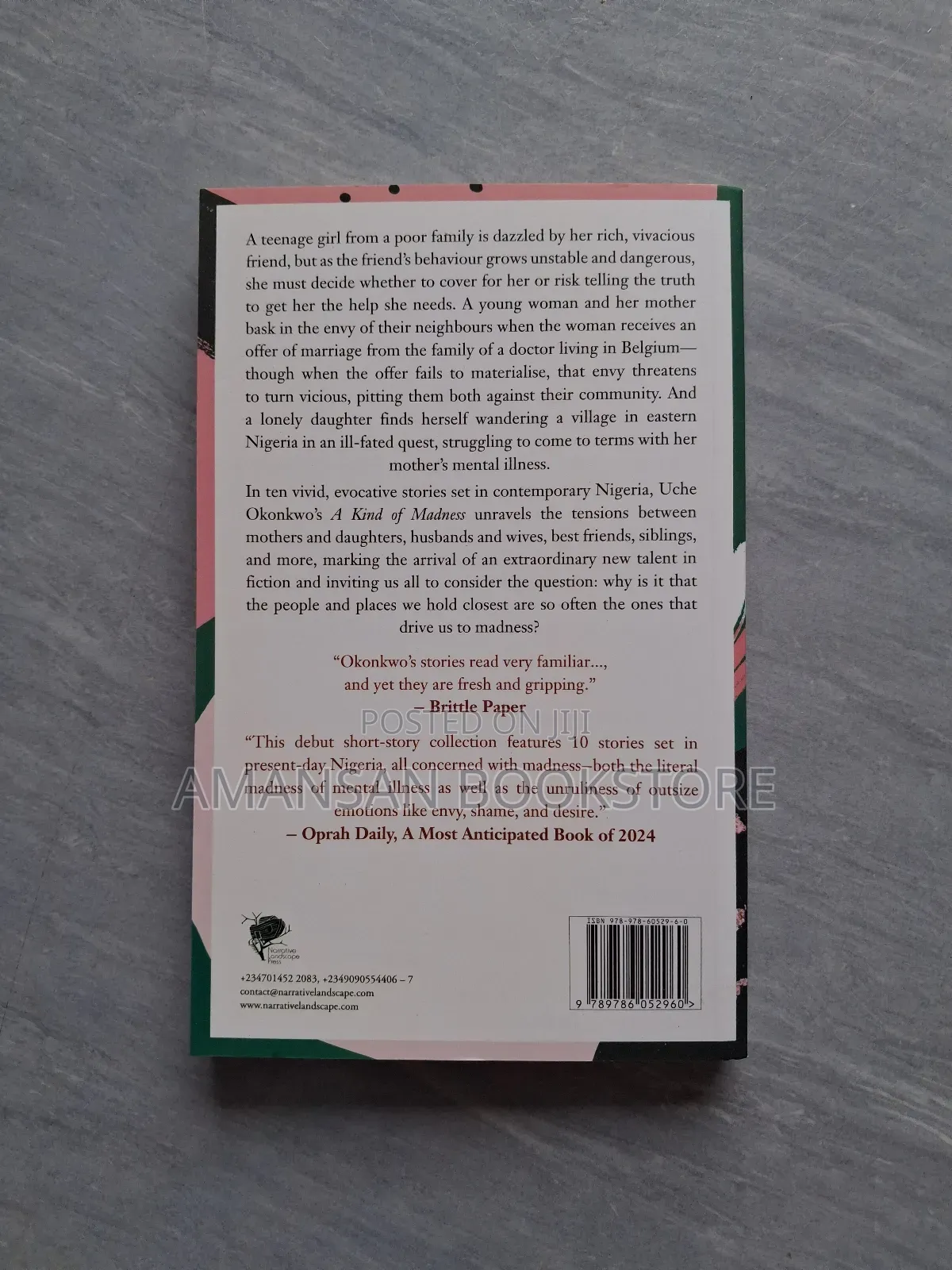 A Kind of Madness in Spintex - Books & Table Games, Amansan Bookstore ...