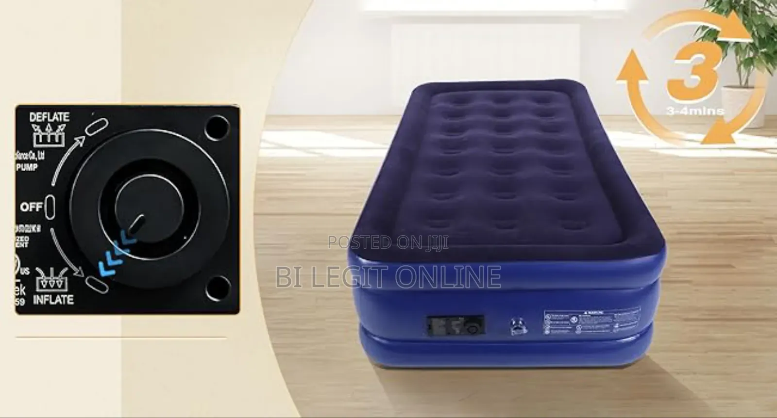 Tesco Single Size Air Bed Mattress in Lapaz - Furniture, Bi Legit ...