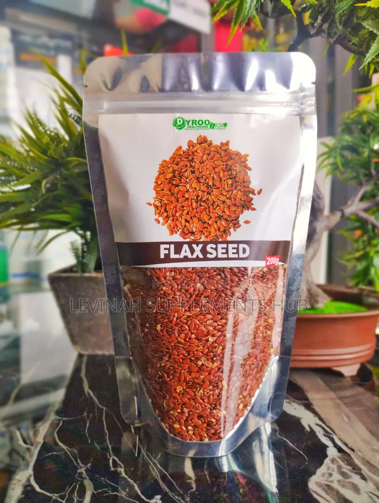 Pure Flax Seeds - 200g in Lapaz - Feeds, Supplements & Seeds, Levinah ...