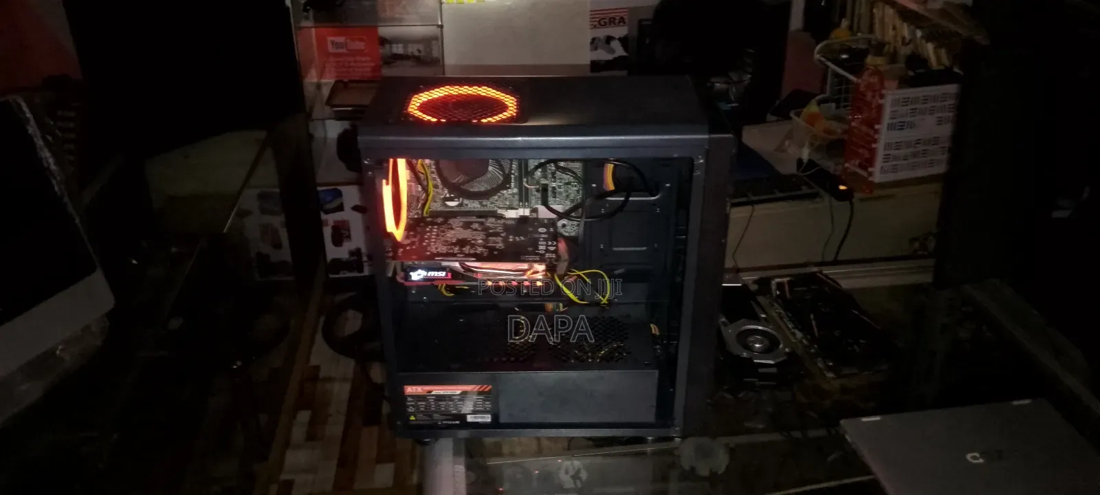 Level 2 Gaming Pc Case (120mm RGB Lights) in Tesano - Computer Hardware ...