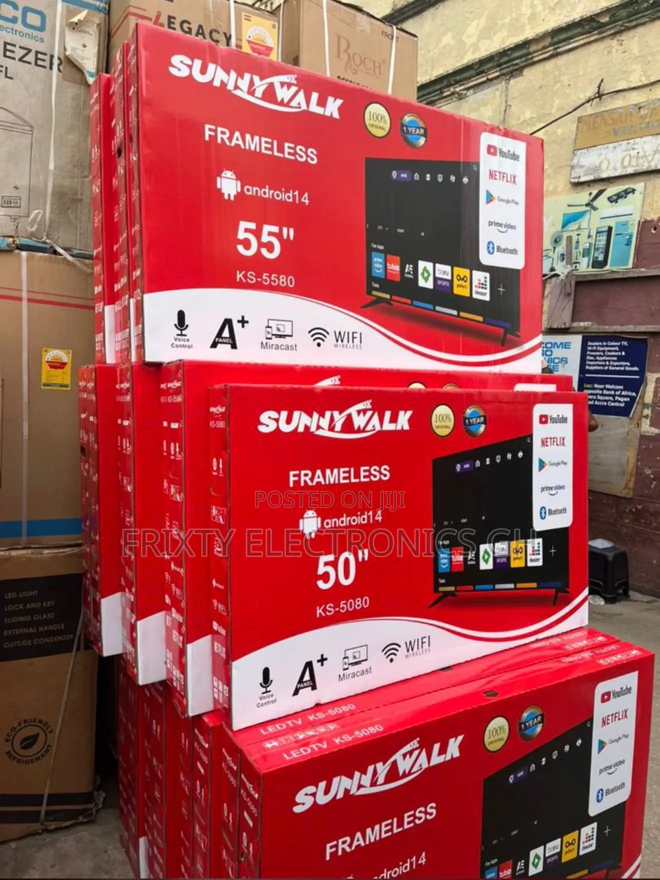 Most - New Sunny Walk 50inch Smart - Android Led Tv in Accra ...