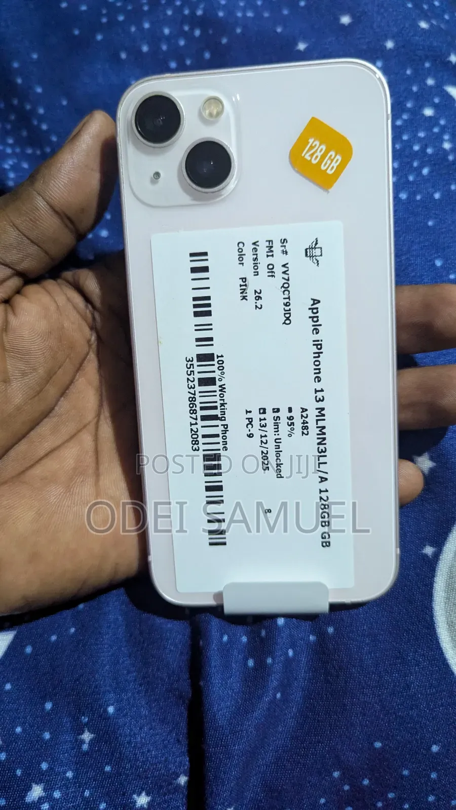 New Apple iPhone 13 128 GB Blue in Accra Metropolitan - Mobile Phones ...