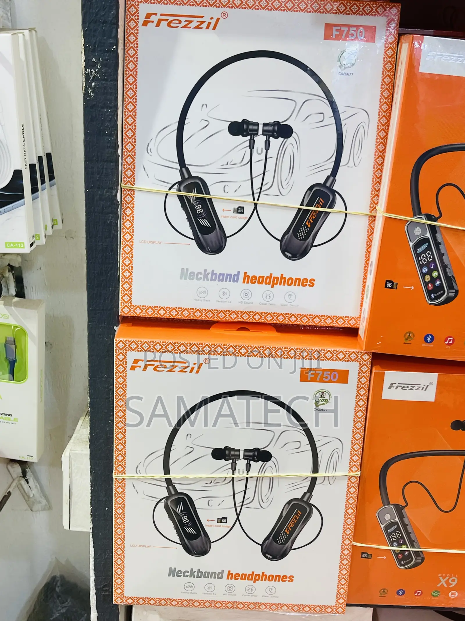 High Quality Original F750 Bass Neckband Headphones in Madina ...