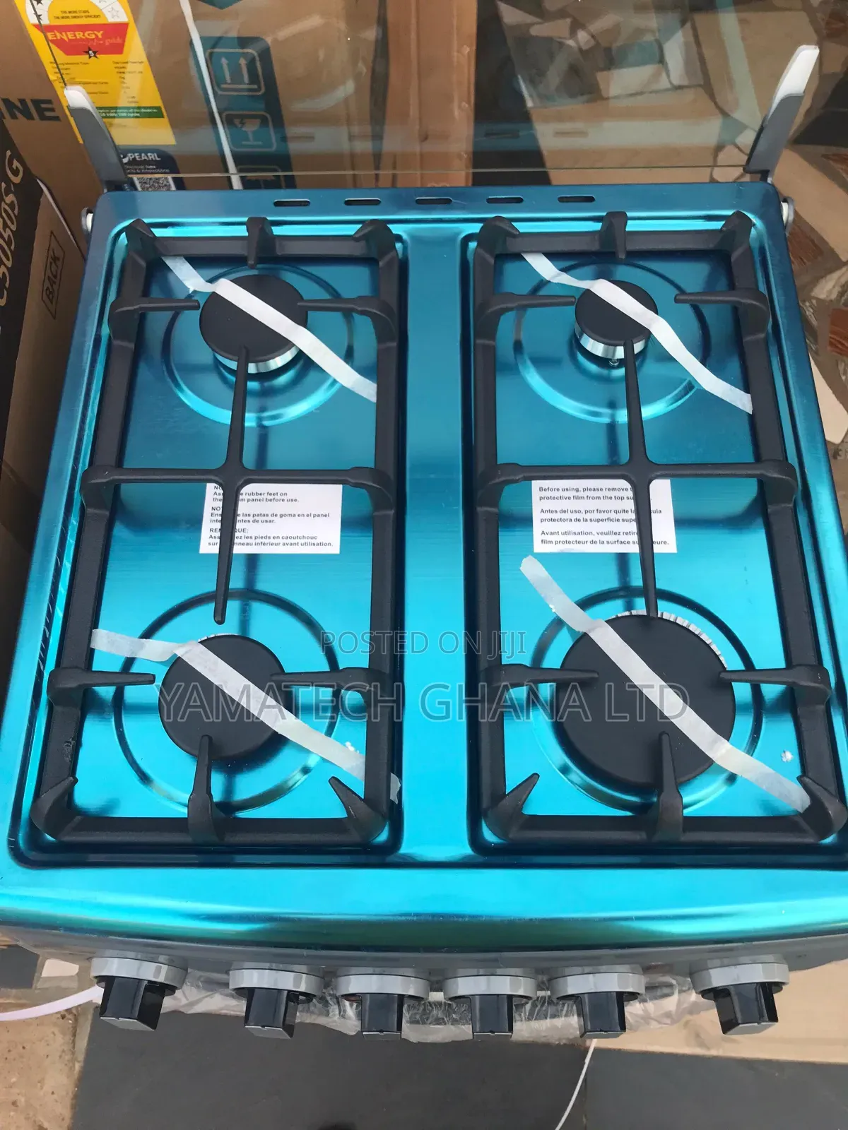 Sigma 50x50cm Automatic Ignition Gas Stove With Oven And Grill in ...