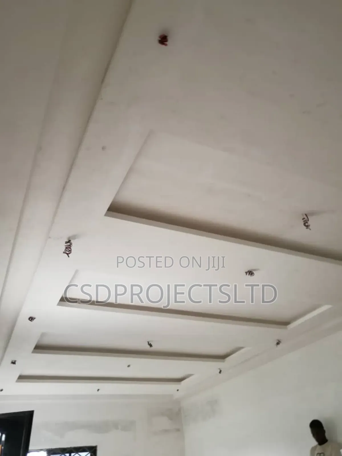 Pop Ceiling Painting,Wall Skimming,Tv Stand Design in Santa Maria ...