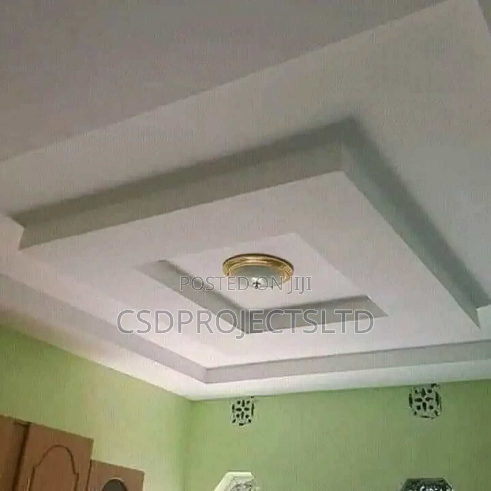 Pop Ceiling Painting,Wall Skimming,Tv Stand Design in Santa Maria ...