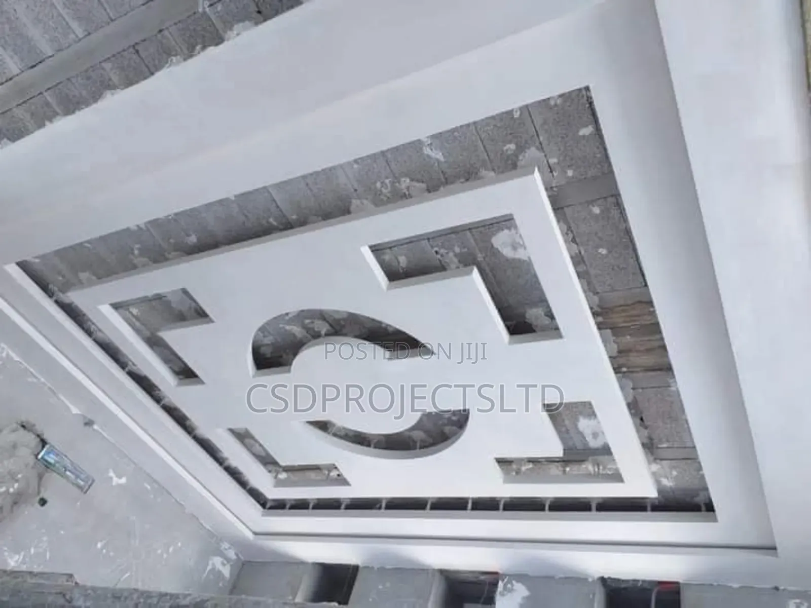 Pop Ceiling Painting,Wall Skimming,Tv Stand Design in Santa Maria ...