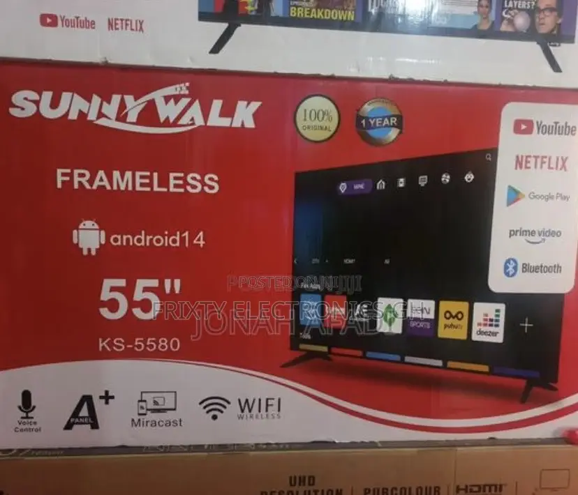 Most New - Sunny Walk 55inch - Smart Led Tv in Accra Metropolitan - TV ...