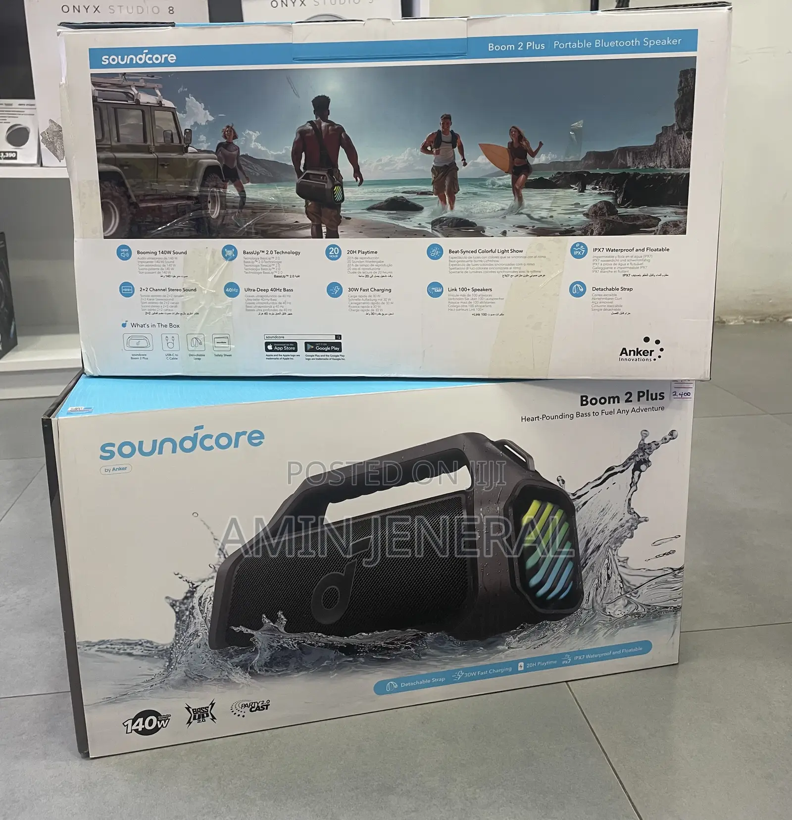 Soundcore Boom 2 Plus in East Legon - Audio & Music Equipment, Amin ...