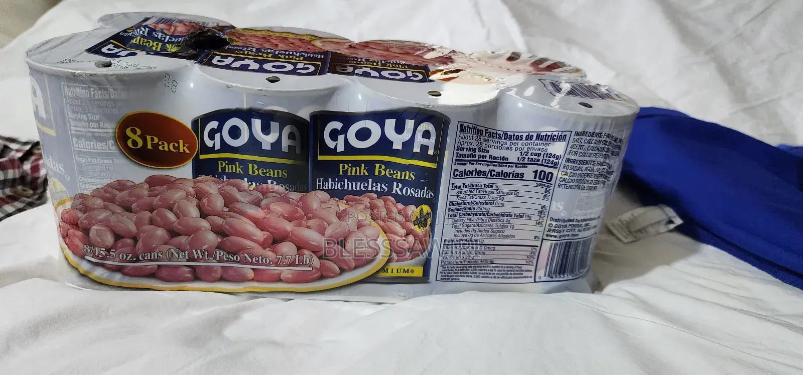 Goya Pink Beans, 15.5 Ounce (Pack of 8) in Ashaley Botwe - Food ...