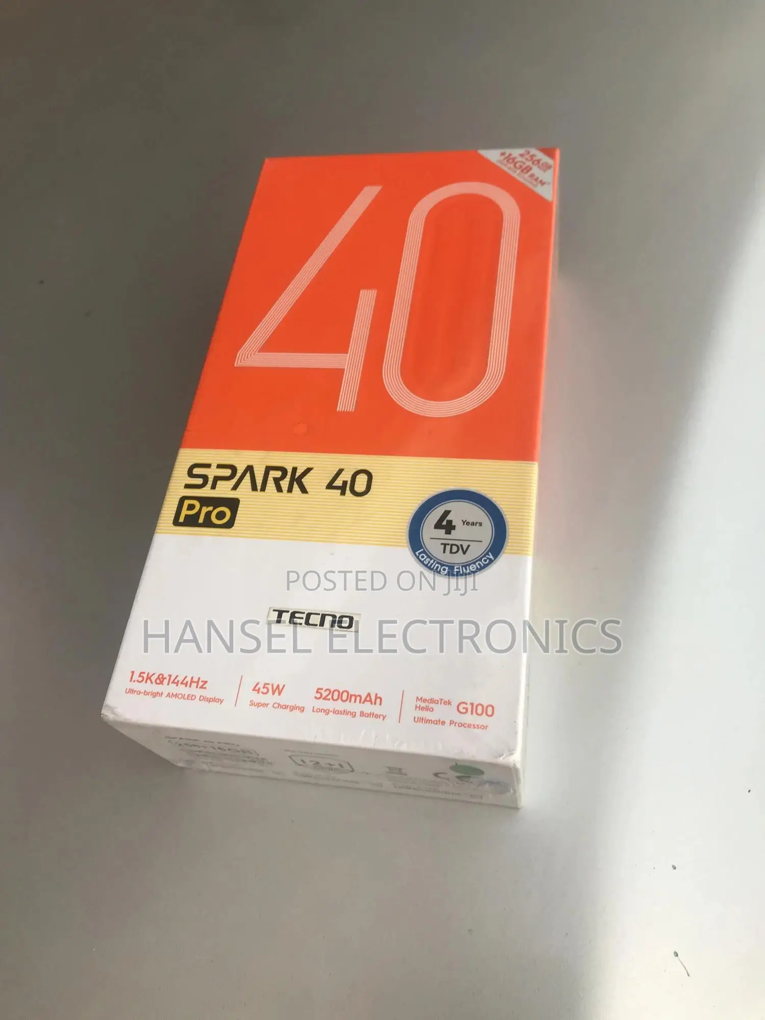 New Tecno Spark 40 Pro 256 GB Black in Achimota - Mobile Phones, Hansel ...