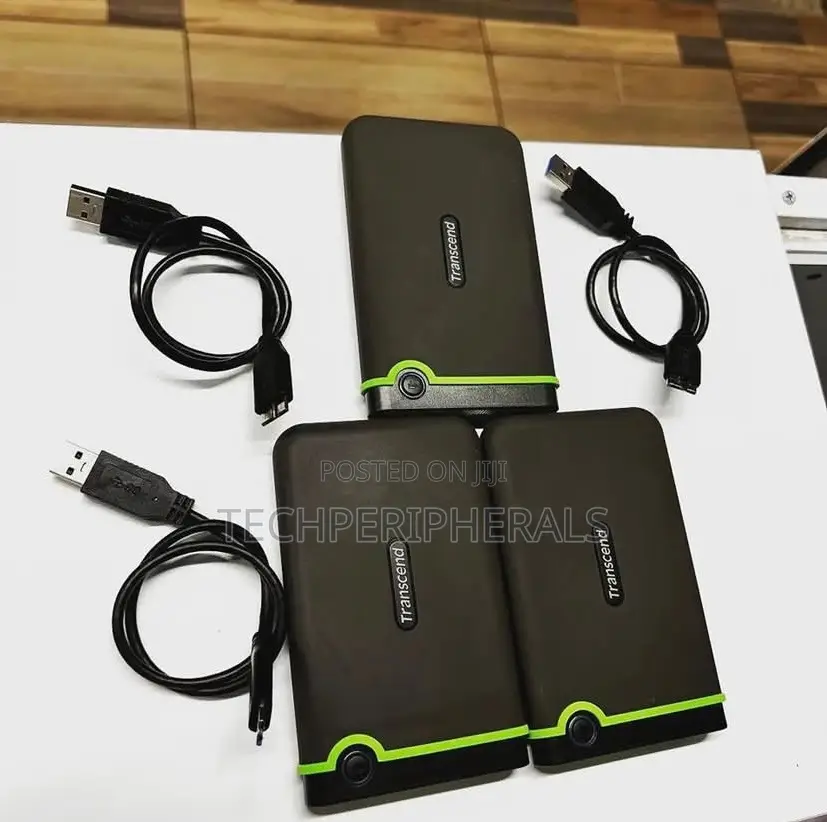 1tb Transcend Usb 3.1 Gen 1 Portable Hard Drive Storejet 25m3 in ...