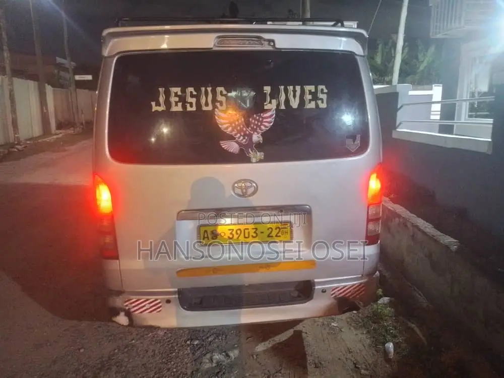 Toyota HiAce 2012 Silver in Kumasi Metropolitan - Buses & Microbuses ...