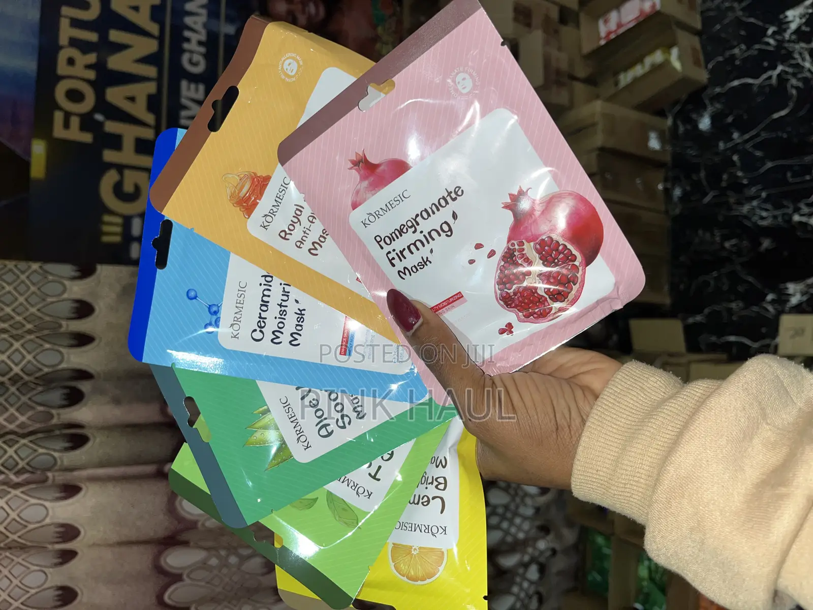 Korean Sheet Masks in Haatso - Face Care, Pink Haul | Jiji.com.gh