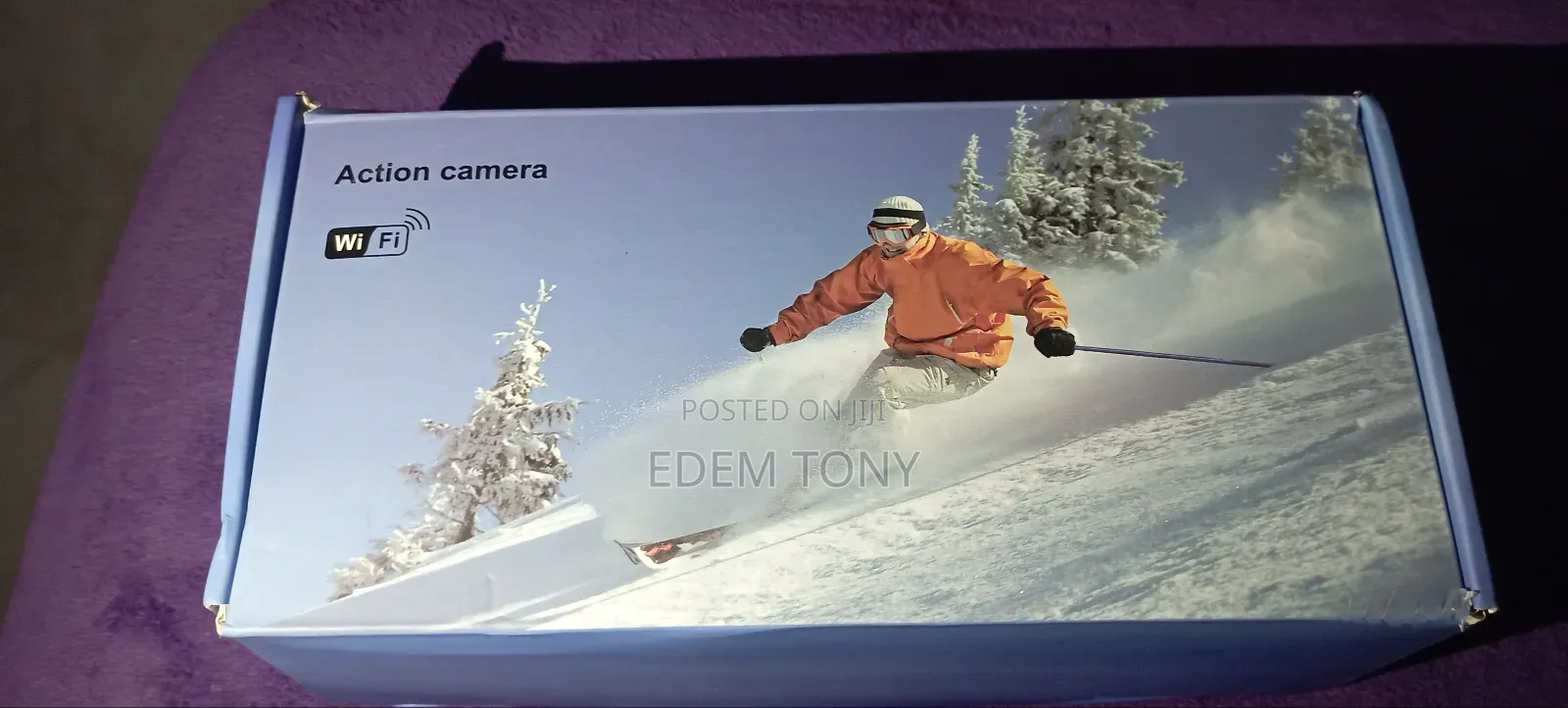 Jadfezy Action Camera FHD 1080p, 98ft/30m Underwater Waterproof in ...