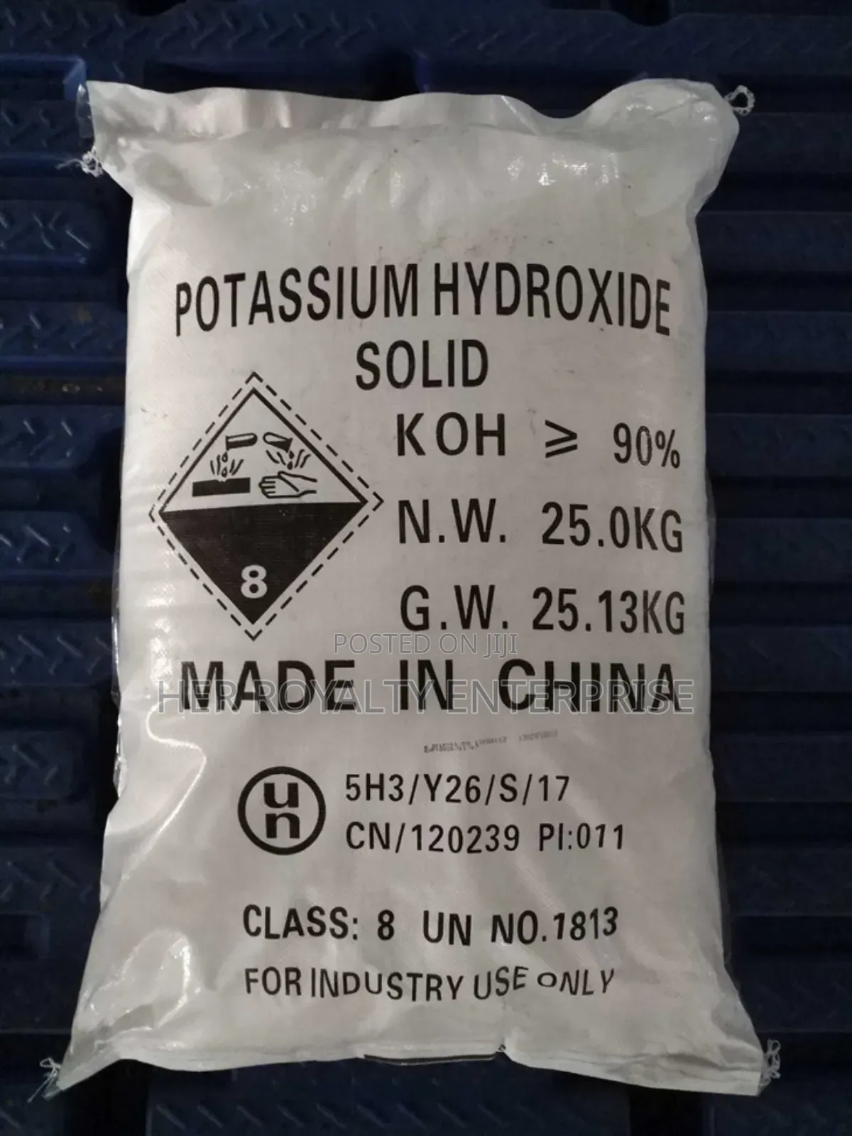 25kg Potassium Hydroxide (Potash) in Tema Metropolitan - Manufacturing ...