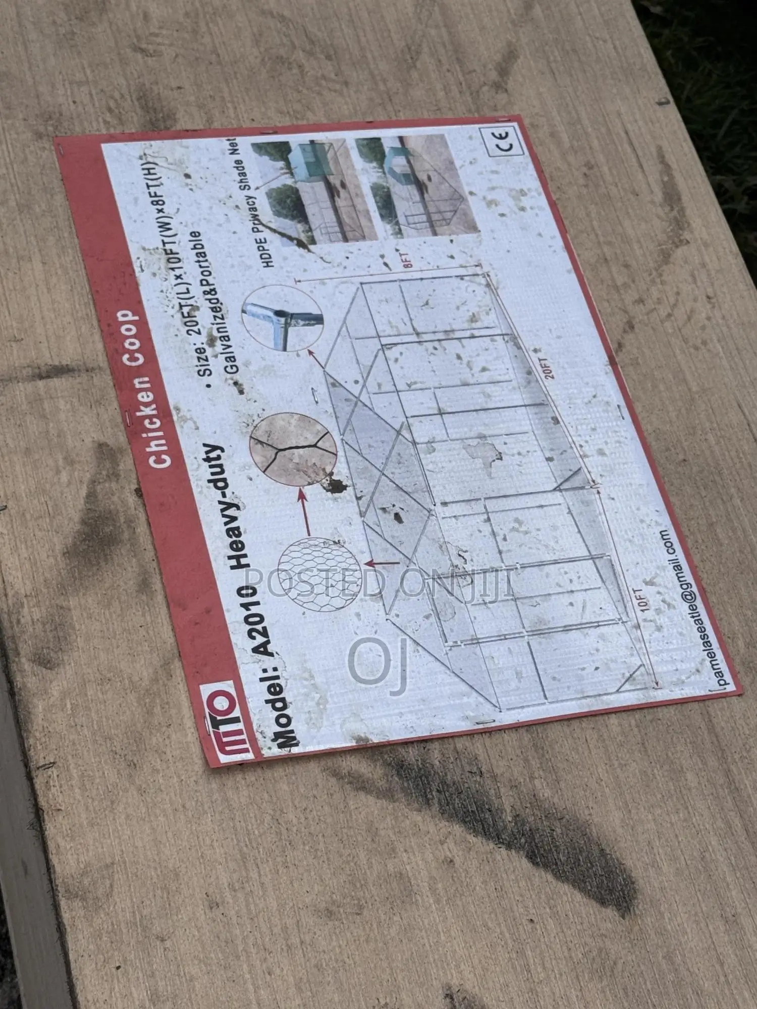 Large Heavy-Duty Chicken Coop (20ft × 10ft) – Brand New in Dodowa ...