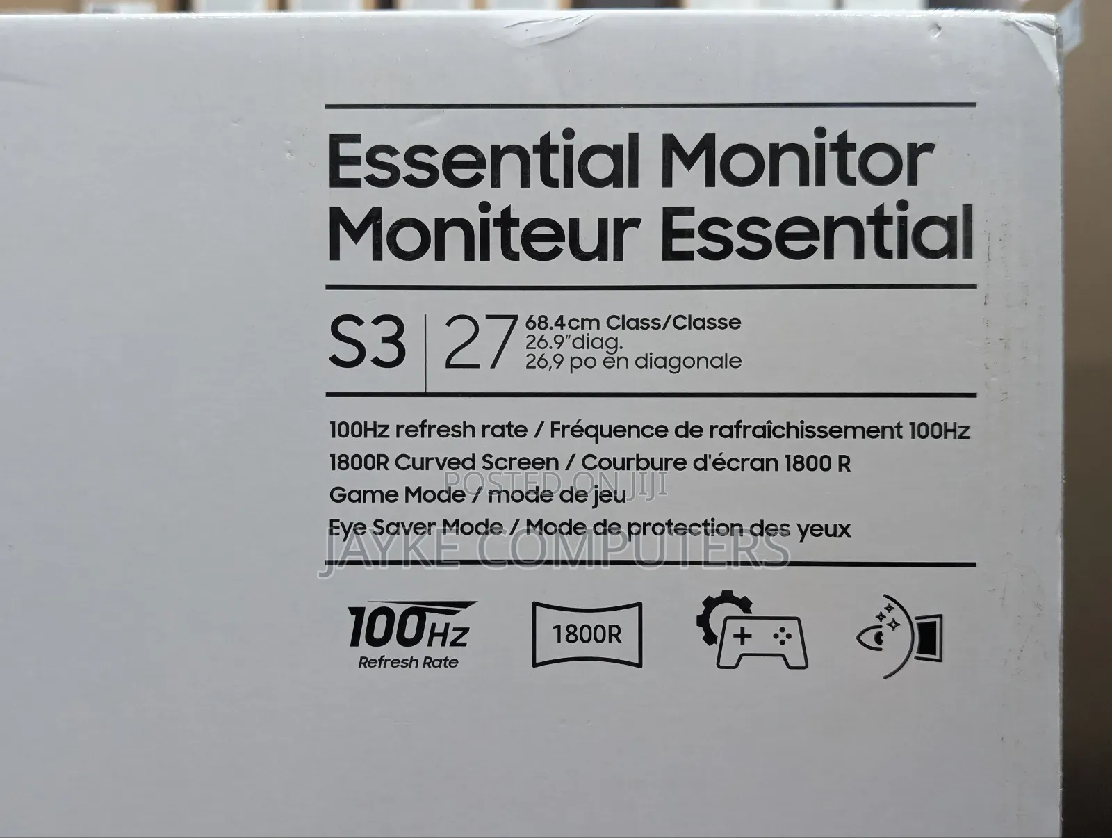 Samsung 27-inch Curve Monitor 100hz, Game Mode in Adabraka - Computer ...