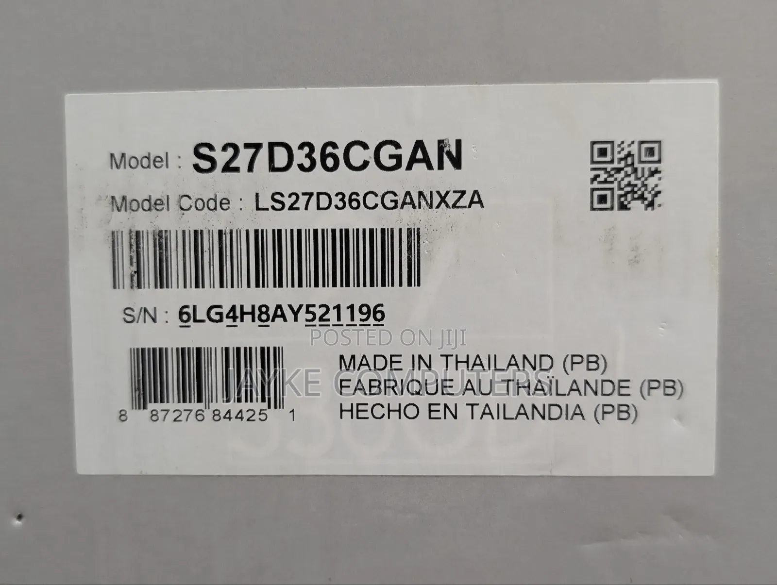 Samsung 27-inch Curve Monitor 100hz, Game Mode in Adabraka - Computer ...