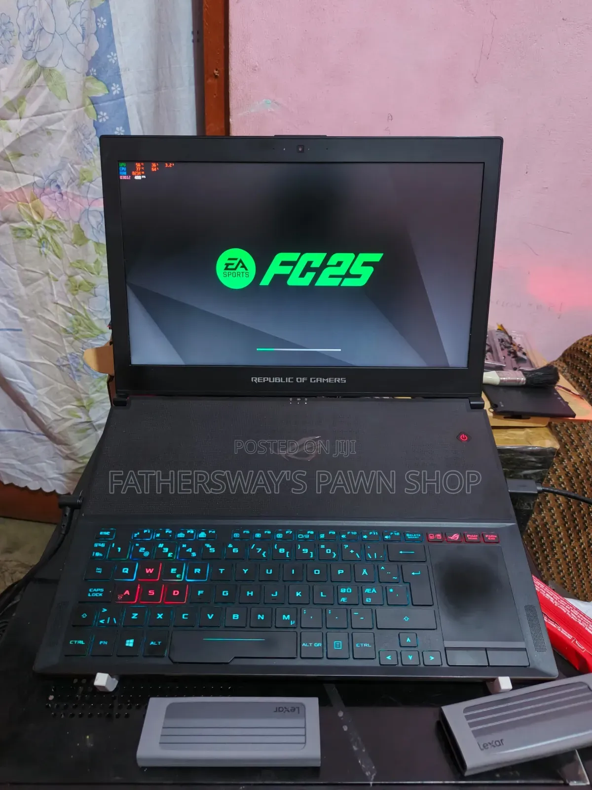 Laptop Asus ROG Zephyrus G15 16GB Intel Core I7 SSD 256GB in Pokuase ...