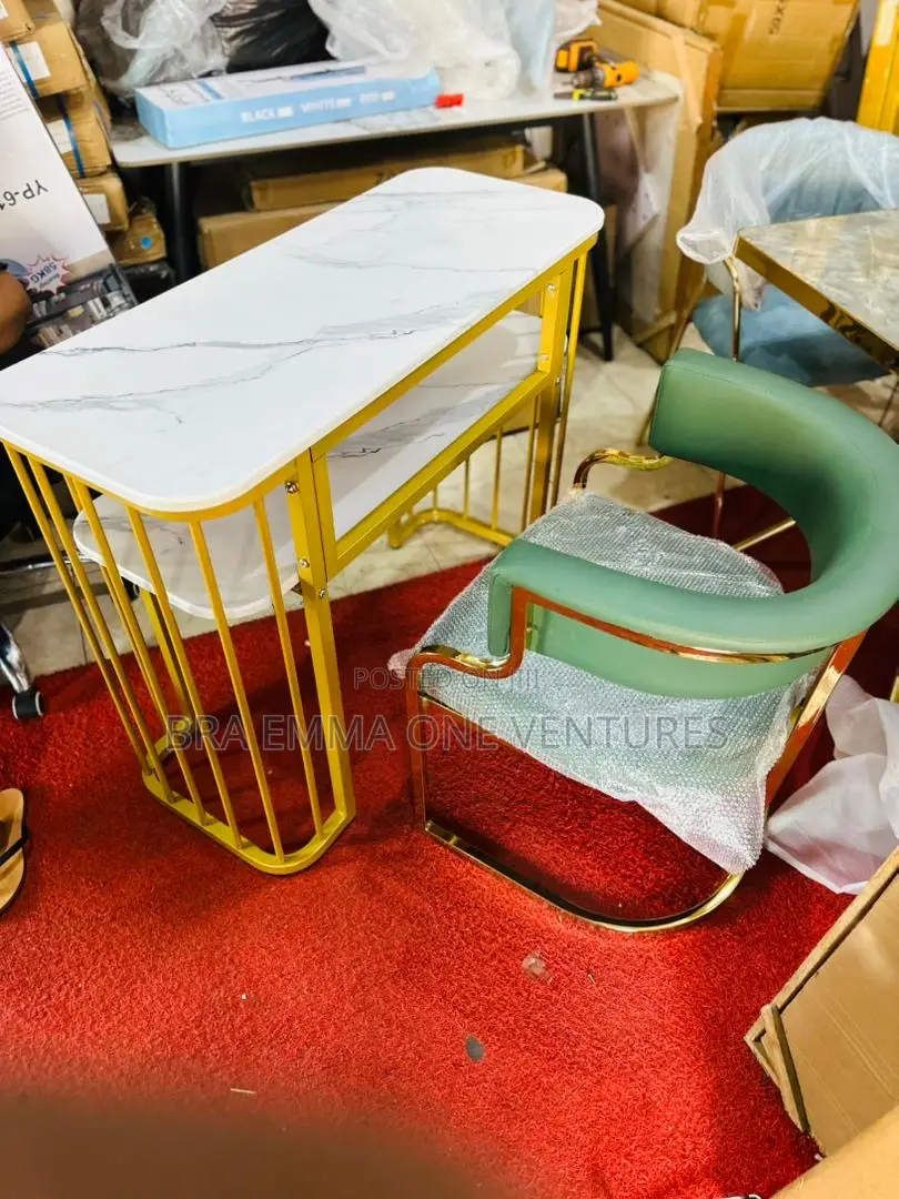 Saloon Nails Table And Chair in Adenta - Furniture, Bra Emma One ...