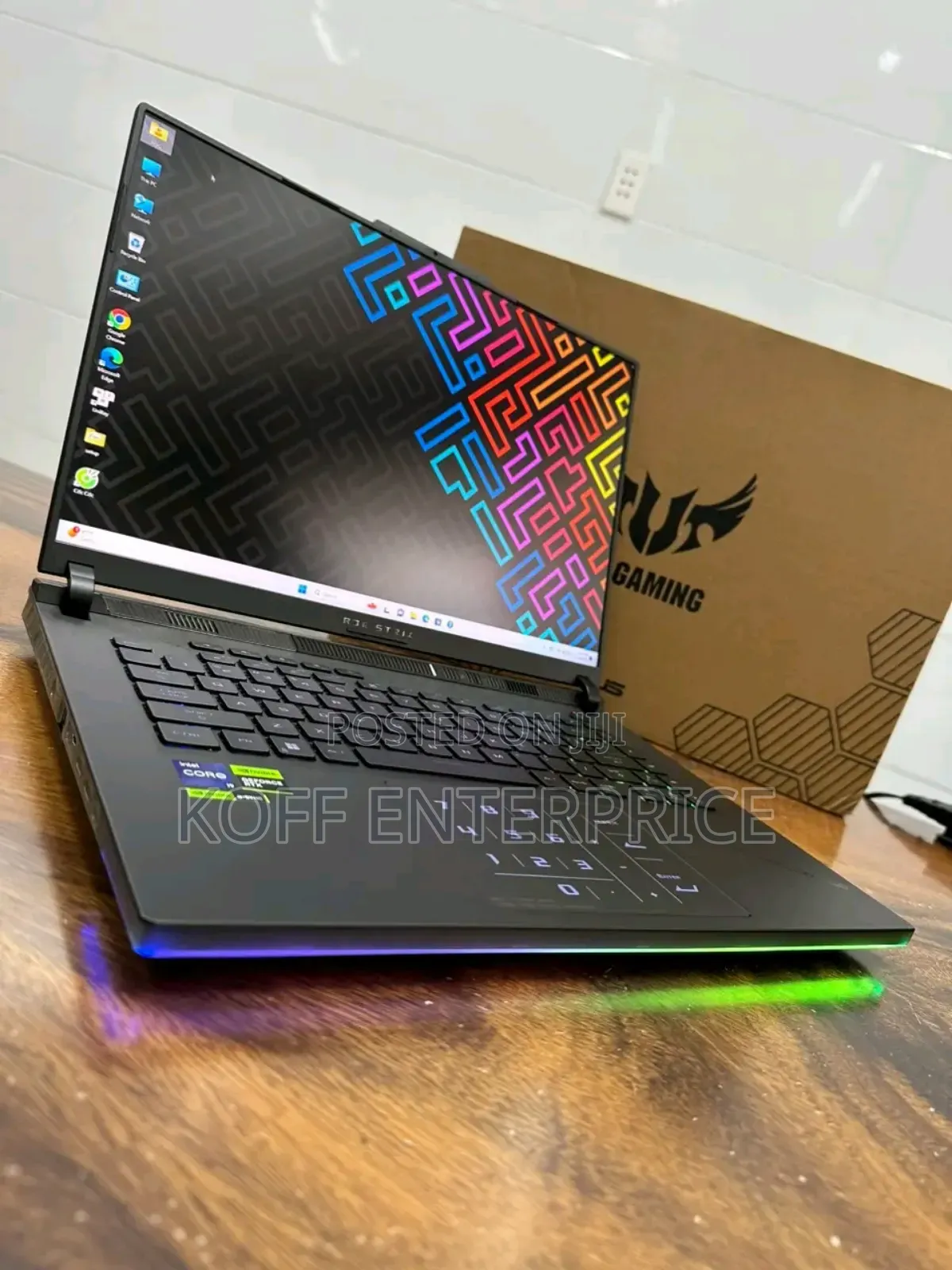 New Laptop Asus ROG Strix G17 32GB Intel Core I9 SSHD (Hybrid) 1T in ...