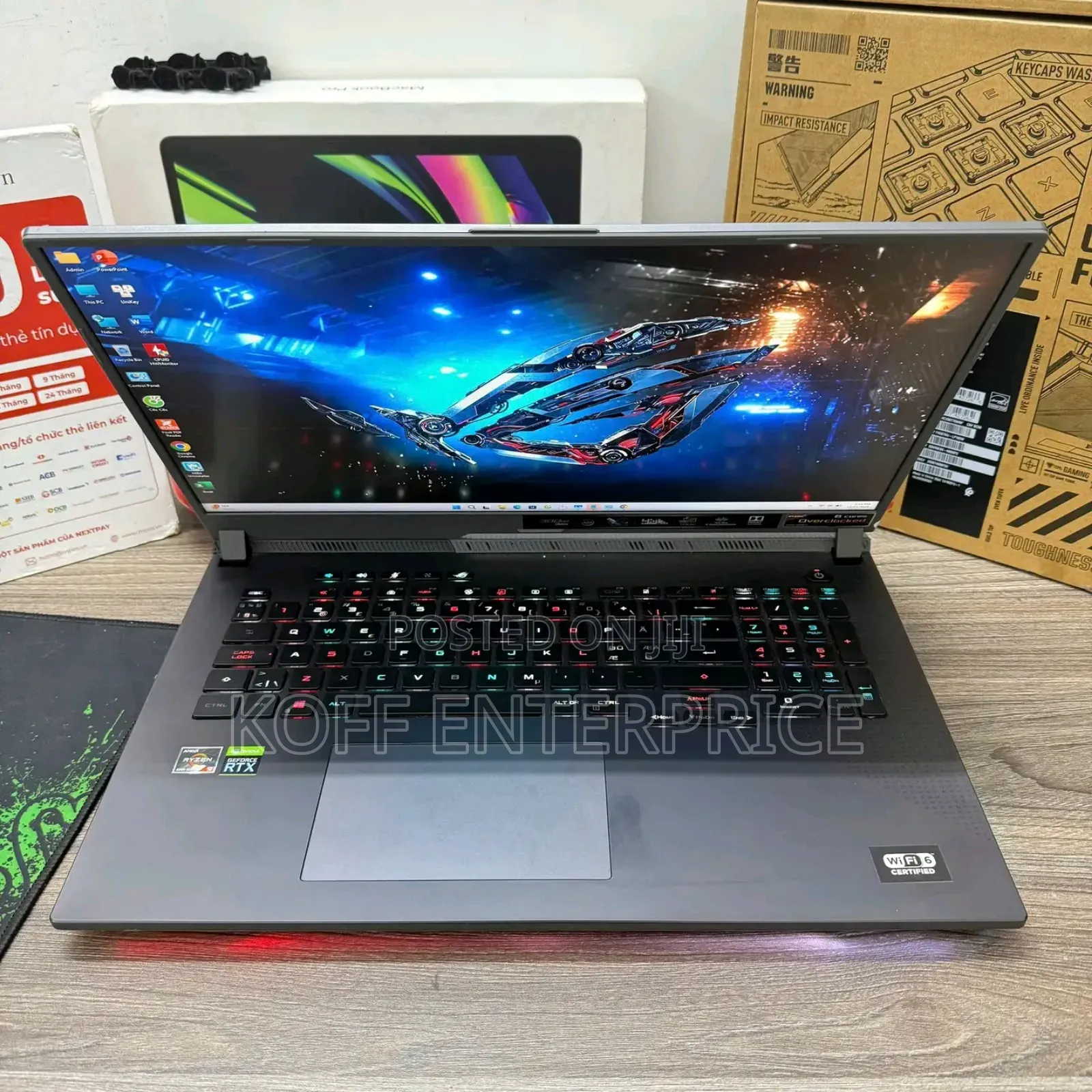 New Laptop Asus ROG Strix G17 32GB AMD Ryzen 9 SSHD (Hybrid) 1T in ...